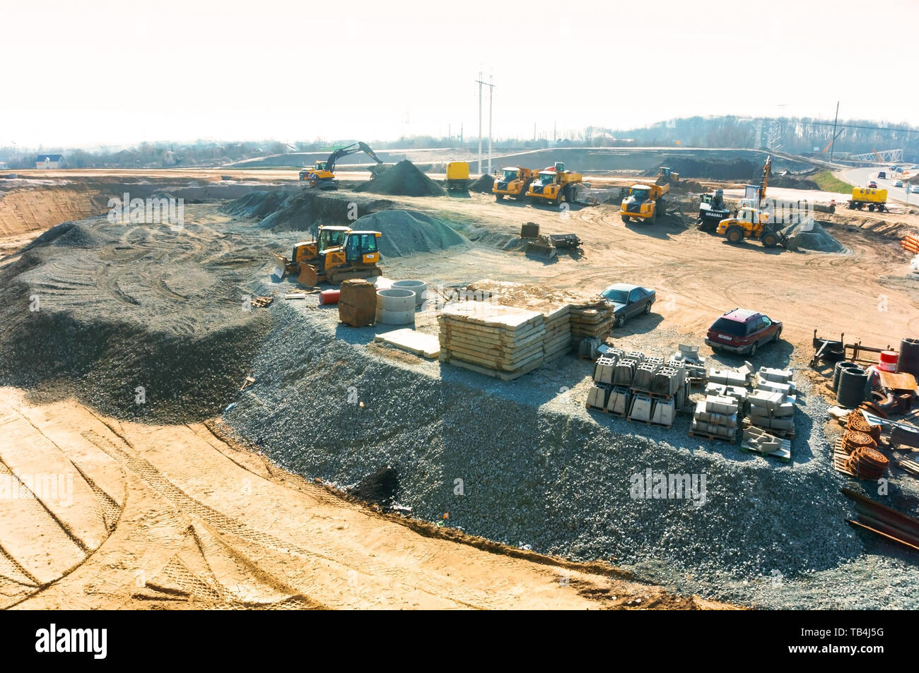 Road expansion hi-res stock photography and images - Alamy