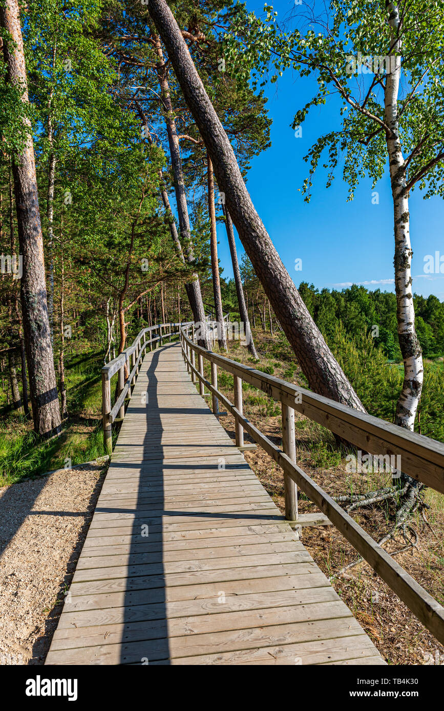 wooden fire watchtower construction details. forest tower Stock Photo ...