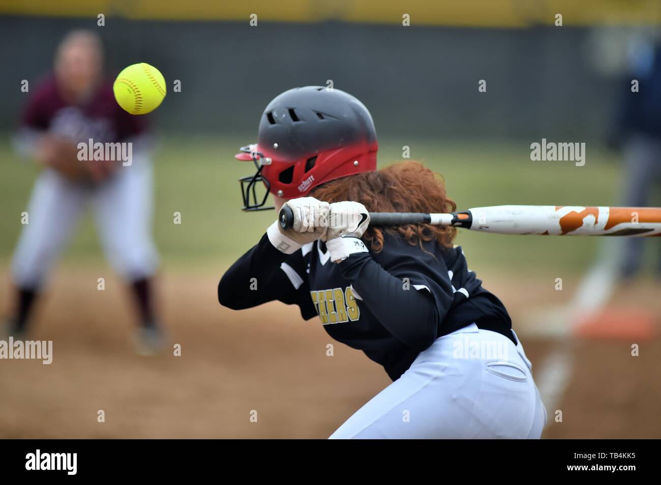 College Softball Batting Stance