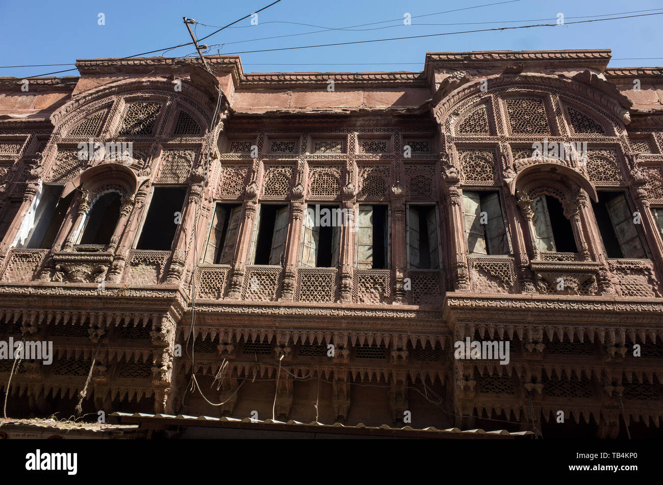 The Blue City, Jodhpur / India - 03 27 2019, Beautiful colorful ...