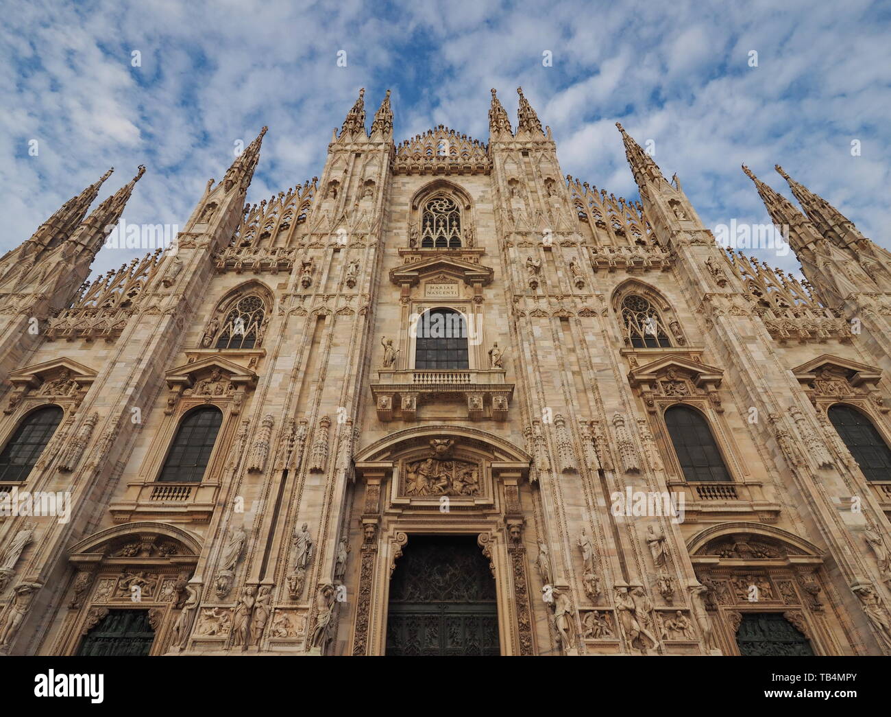 Milano duomo architettura hi-res stock photography and images - Alamy
