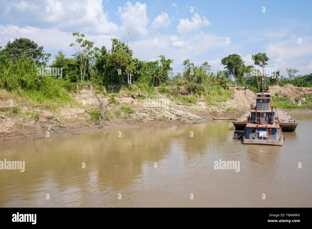 Logging boat hi-res stock photography and images - Alamy