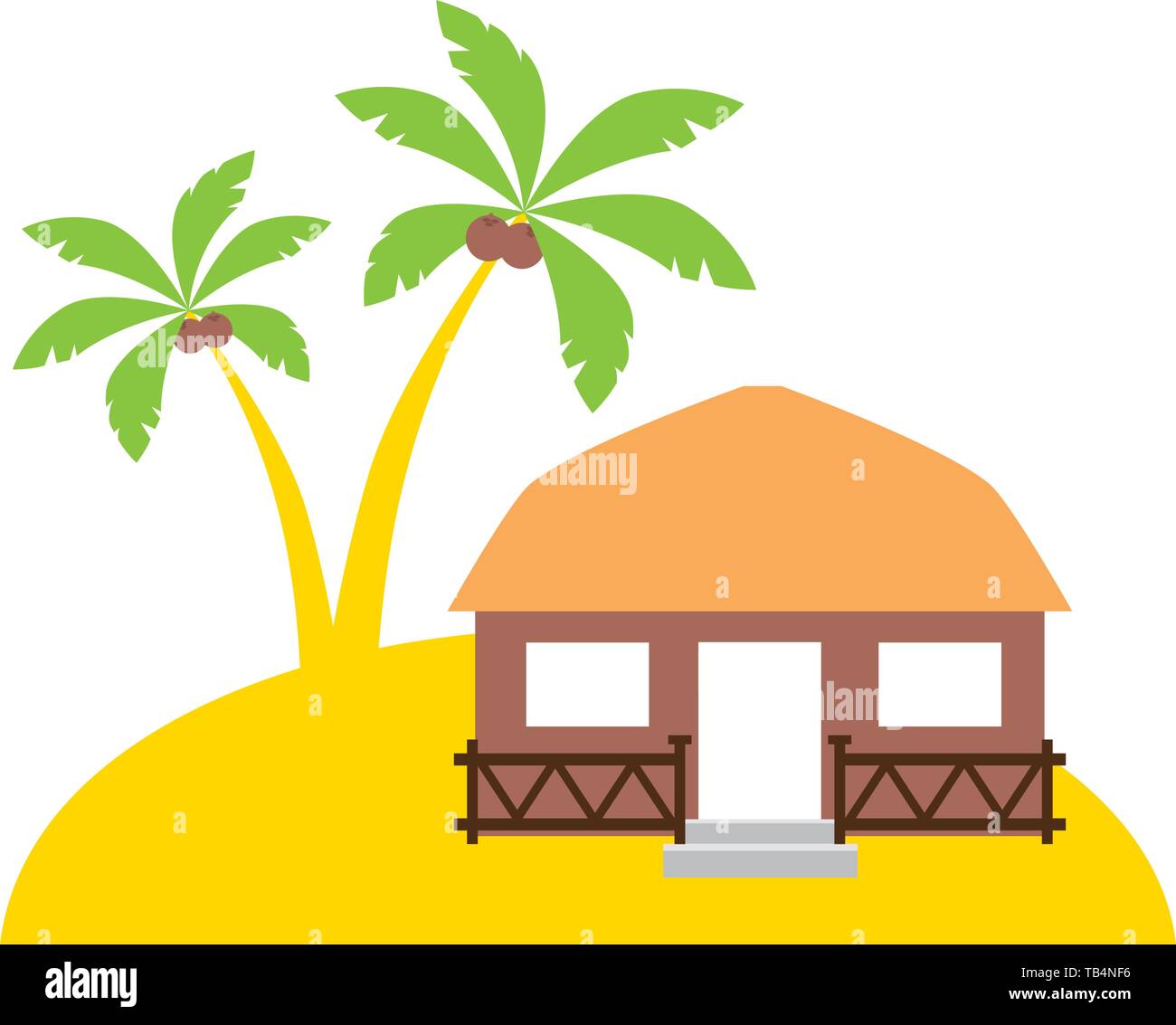 beach vacations image Stock Vector Image & Art - Alamy
