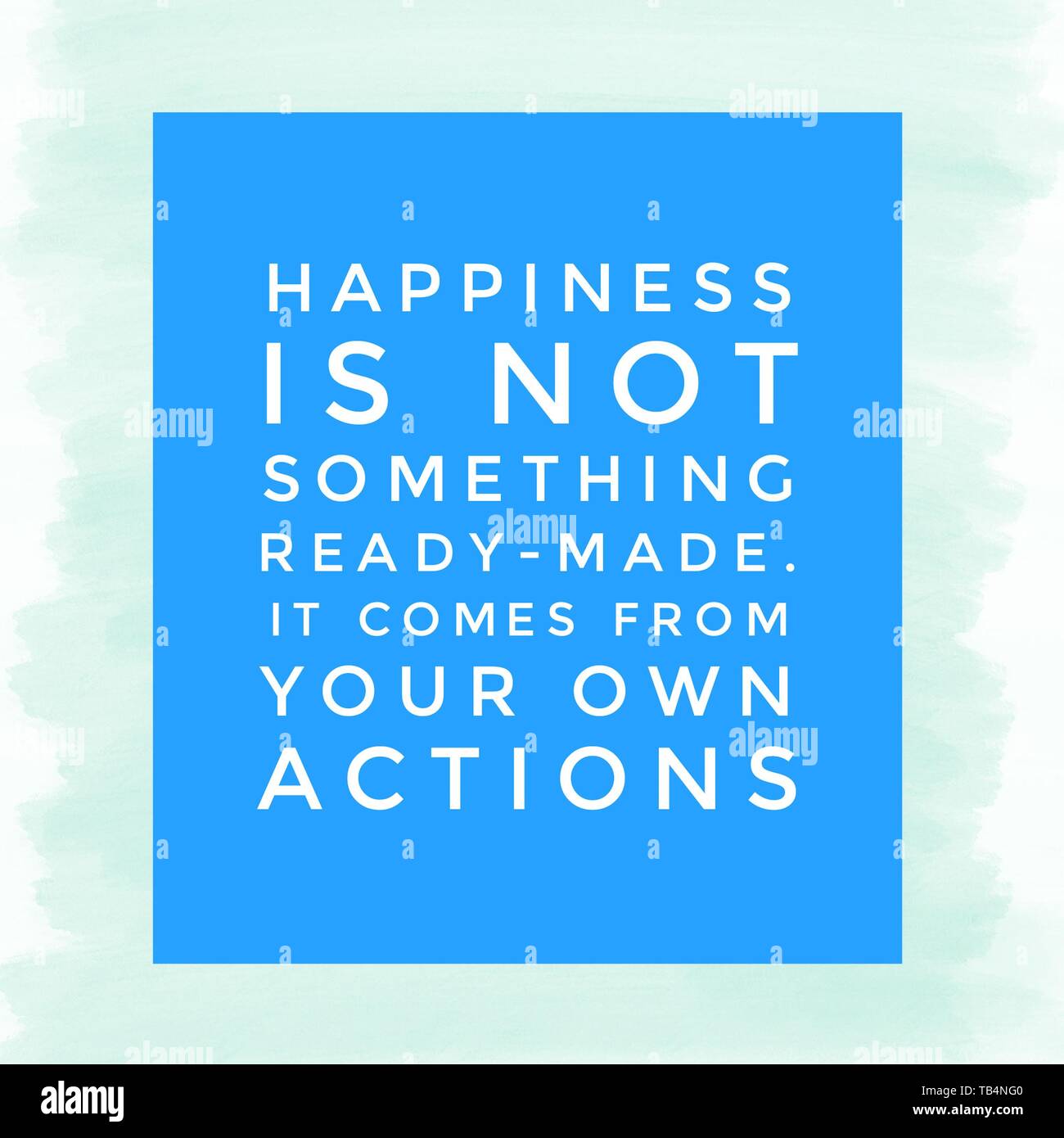 Motivational and inspiring quotes for happy life Stock Photo - Alamy