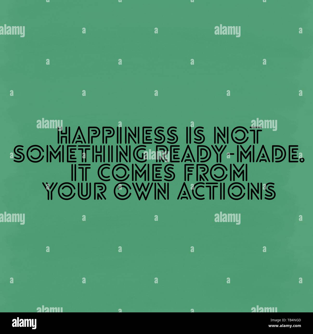 Motivational and inspiring quotes for happy life Stock Photo - Alamy