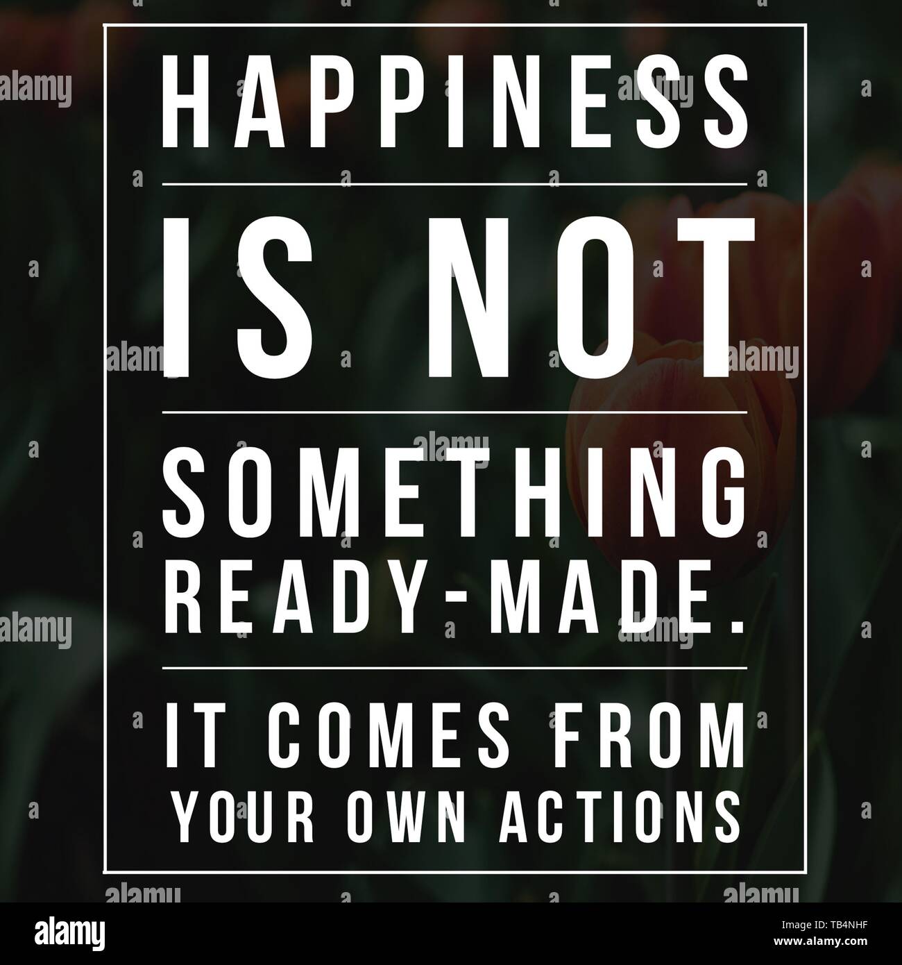 Motivational and inspiring quotes for happy life Stock Photo - Alamy