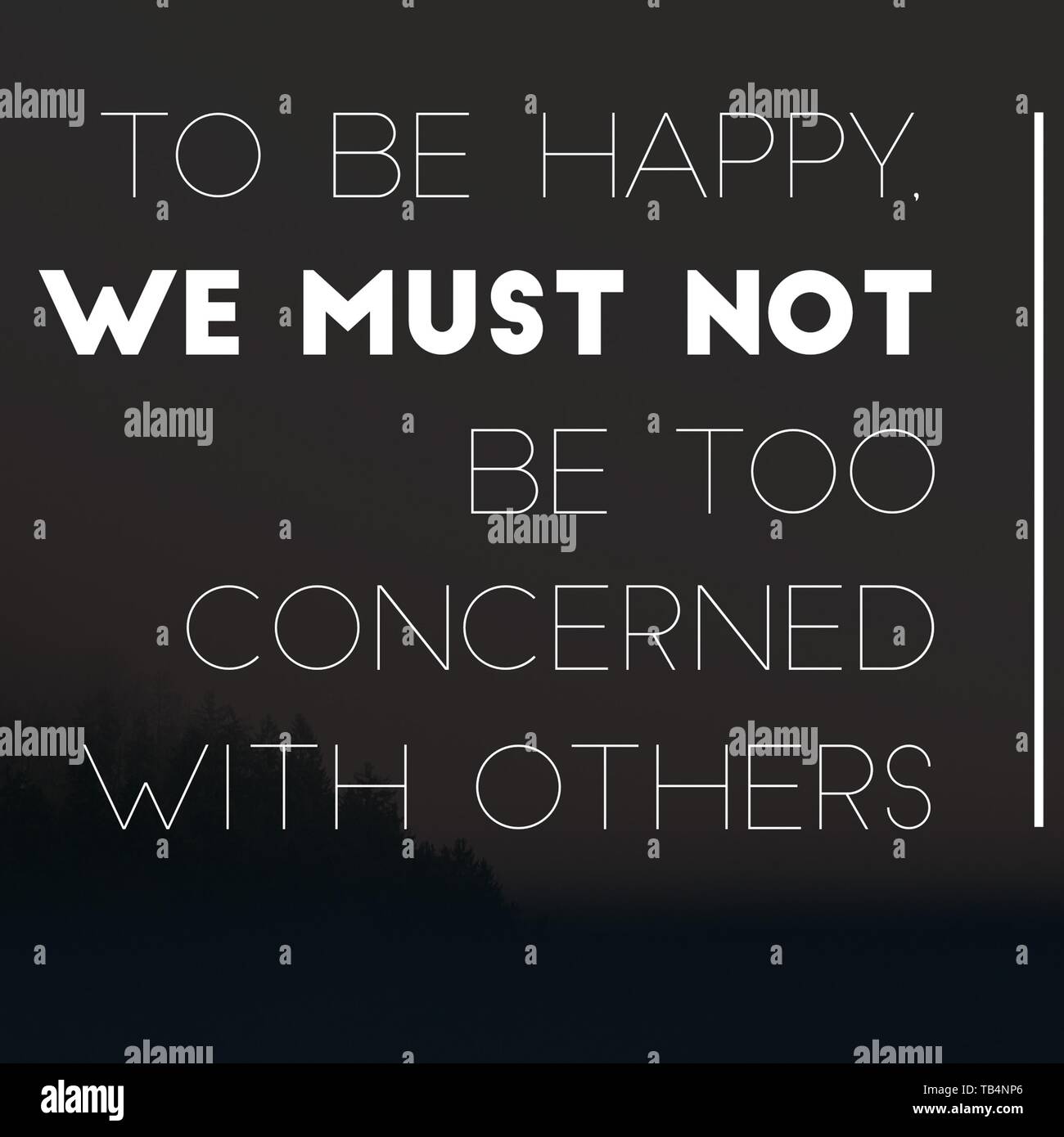 Motivational and inspiring quotes for happy life Stock Photo - Alamy