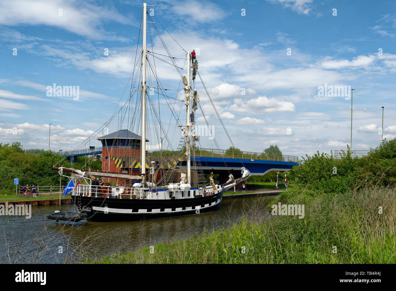 La Malouine, French twin masted Brigantine built in Poland 1972 On the ...