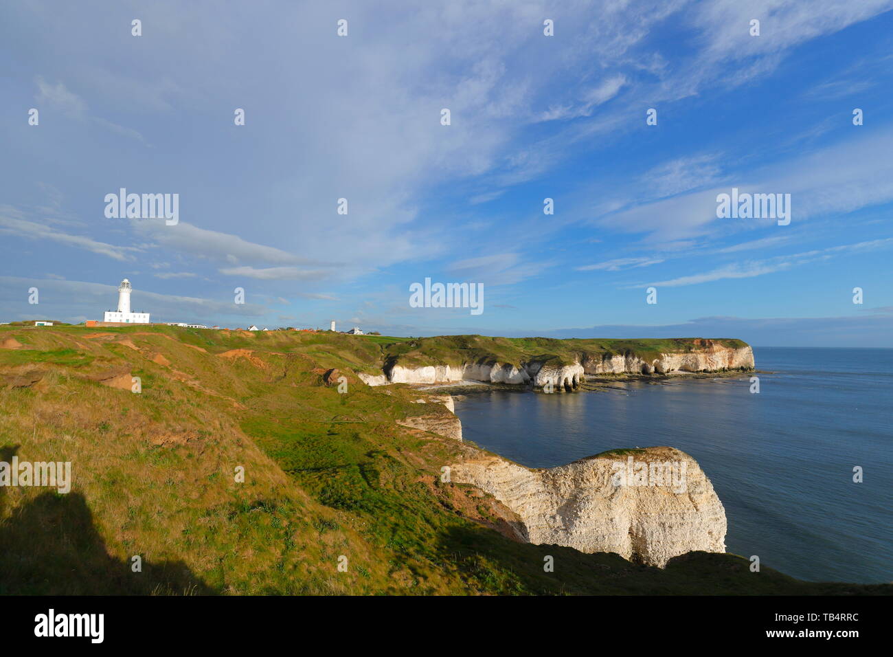 Flamborough Headland on the Yorkshire Coast Stock Photo - Alamy