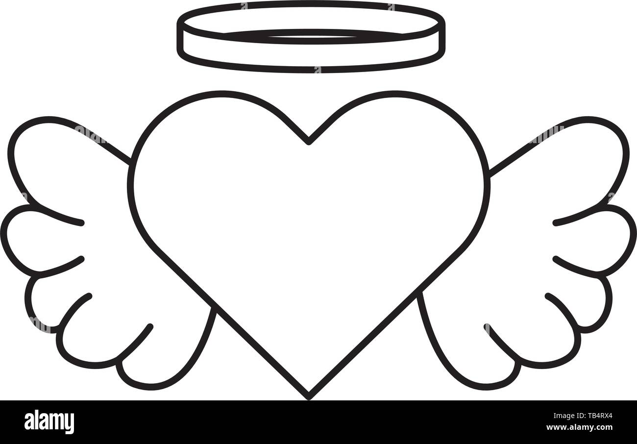 How To Draw Cartoon Hearts With Wings