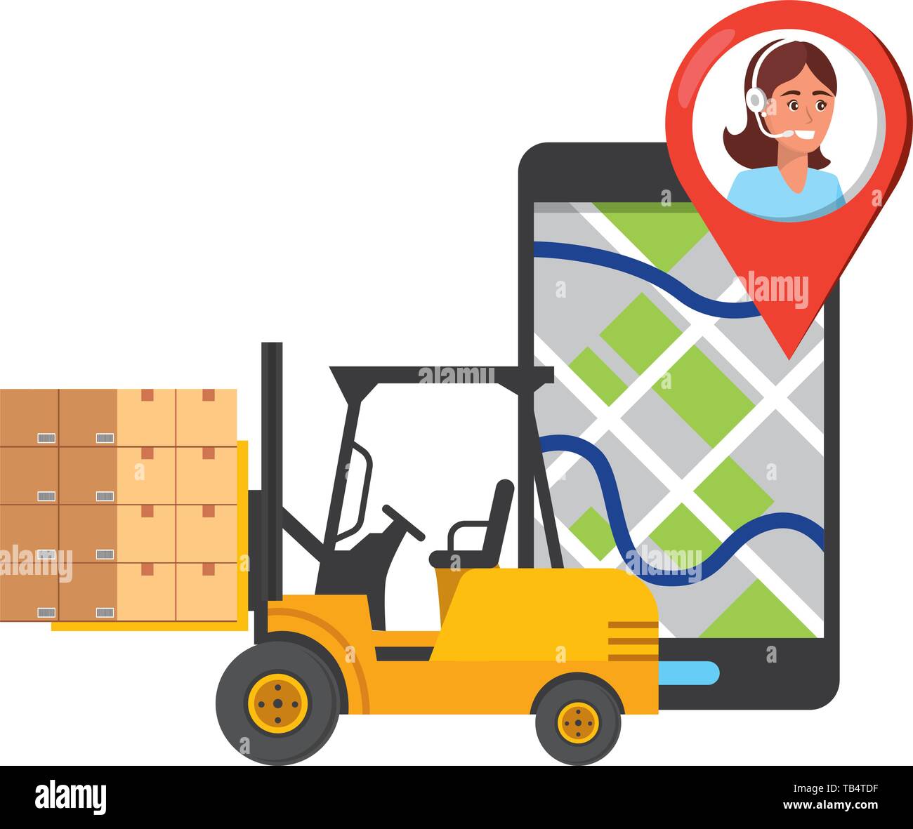 customer support logistics service tracking and delivery call center ...