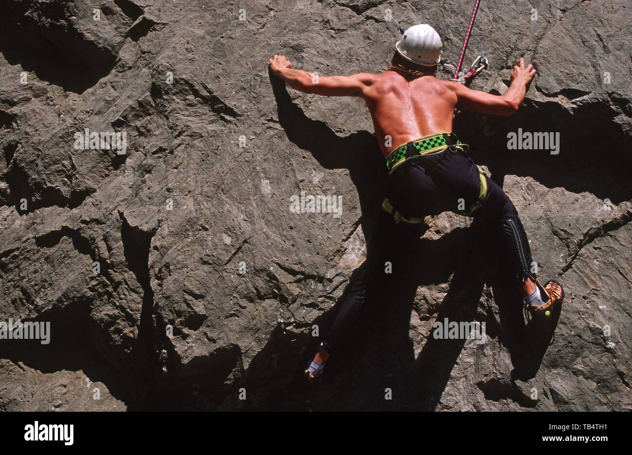 Rock climbing rock hi-res stock photography and images - Alamy