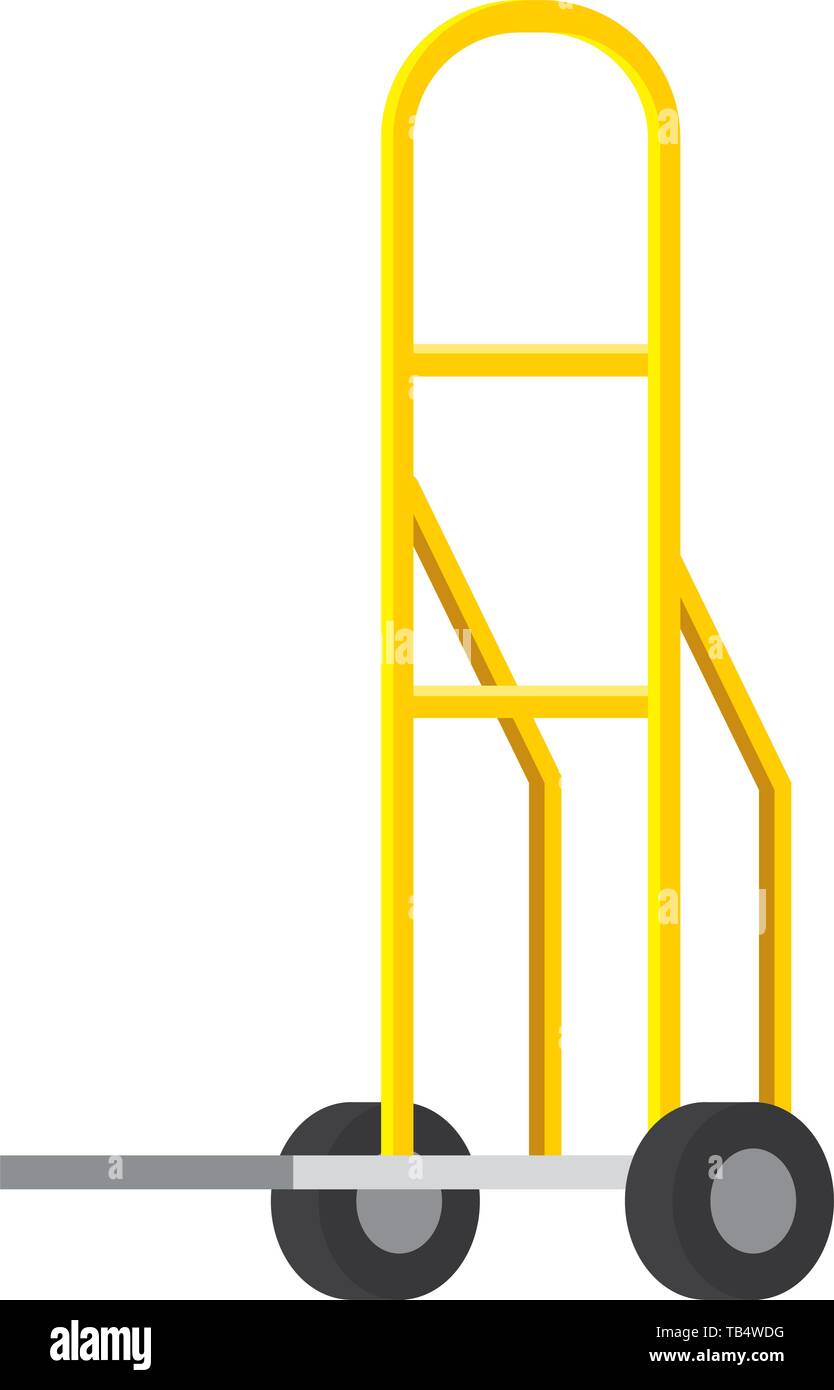 pushcart icon cartoon isolated vector illustration graphic design Stock ...