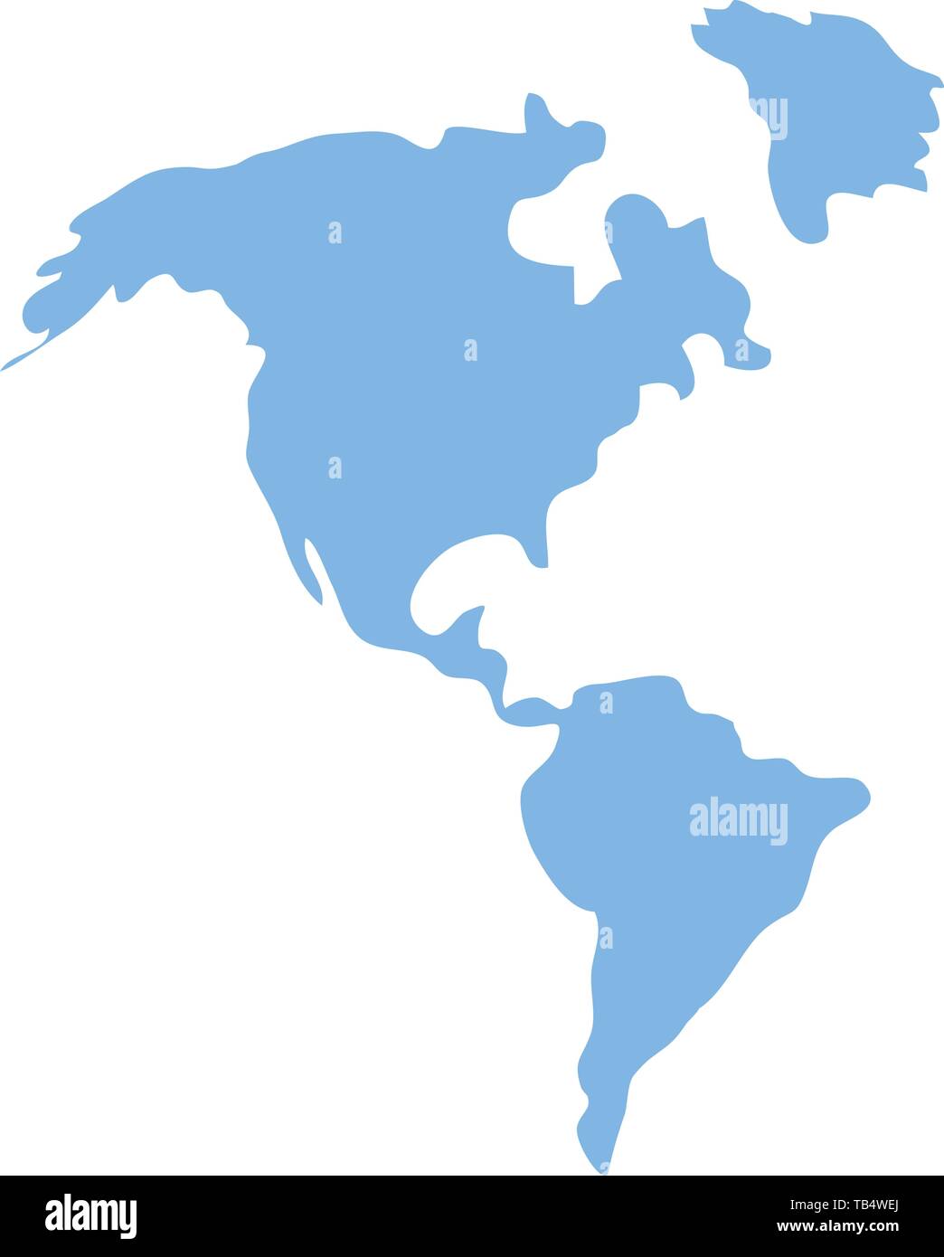 america map icon cartoon vector illustration graphic design Stock ...