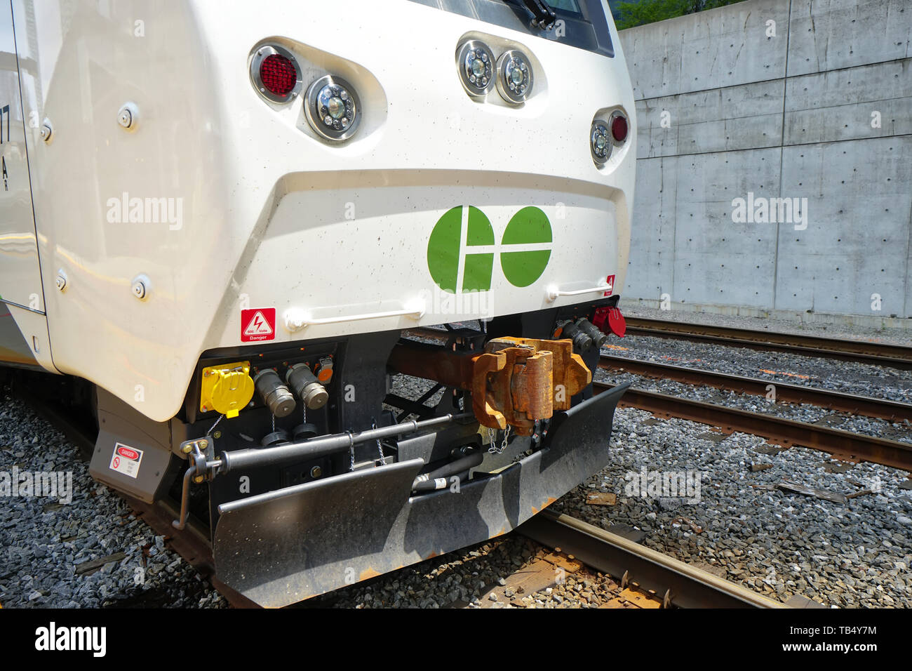 Toronto, Ontario, Canada-27 May, 2019: Toronto Union station terminal ...