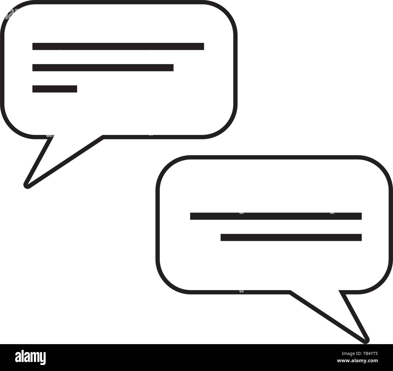 Communication bubble design, Message discussion conversation talk and ...