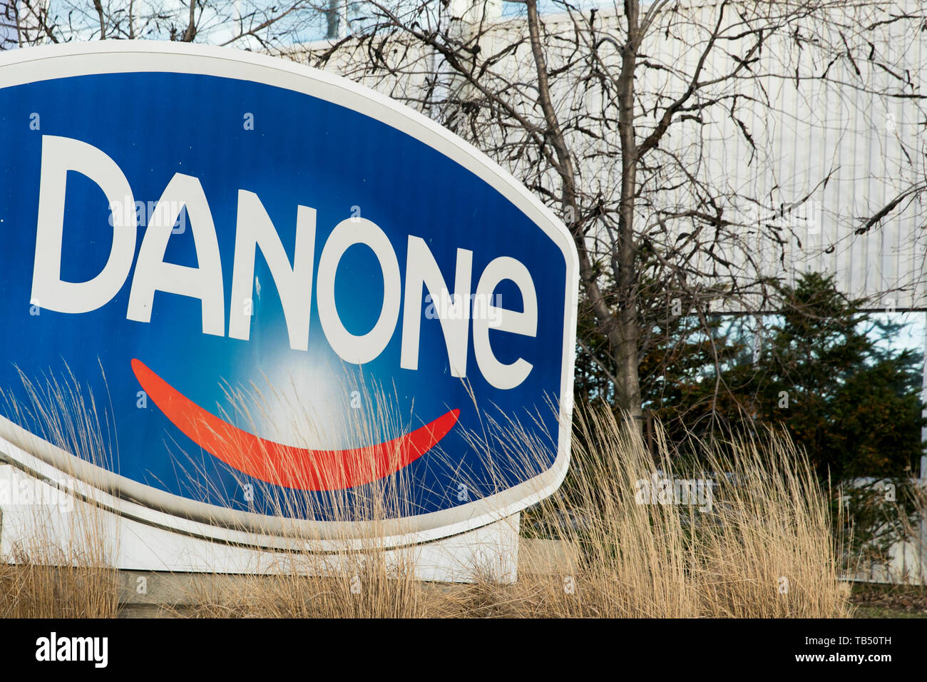 Danone logo hi-res stock photography and images - Alamy