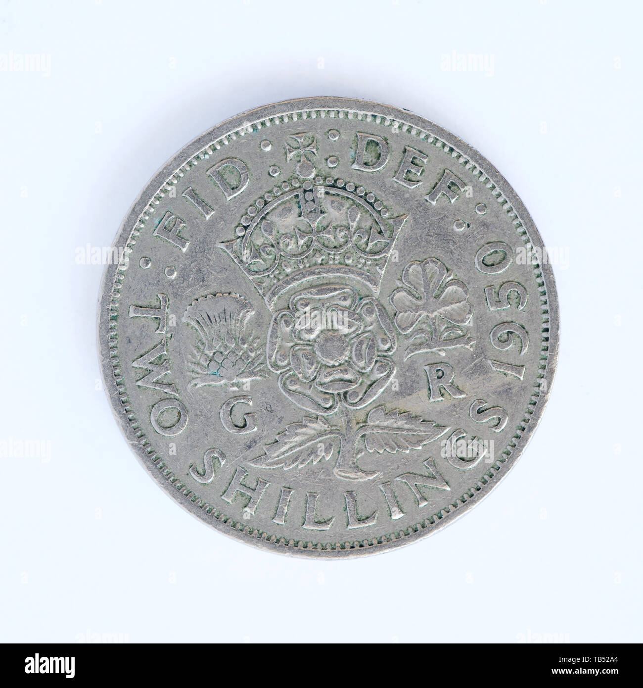 Two shillings 1950 hi-res stock photography and images - Alamy