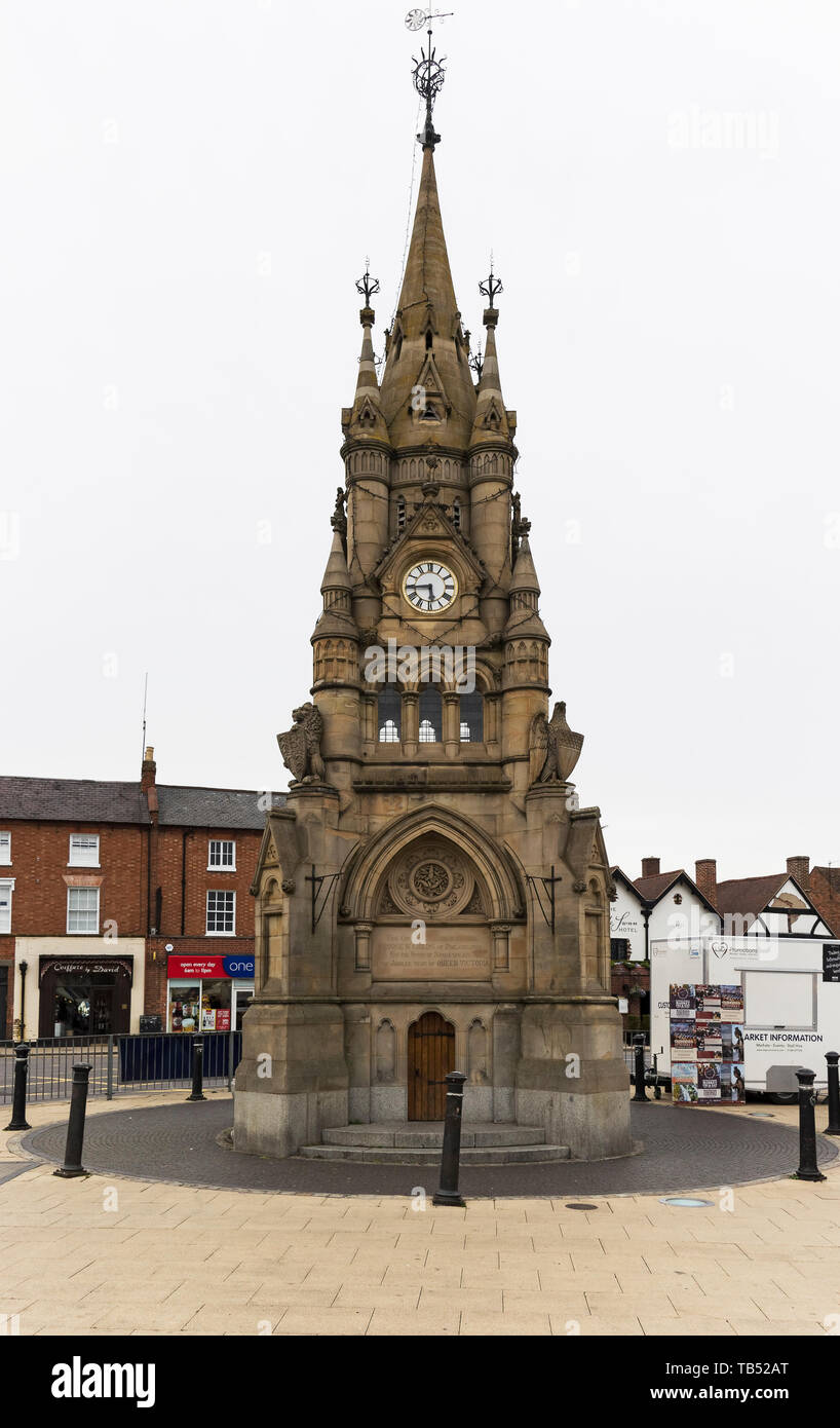 Shakespeare Memorial fountain also known as the American fountain and ...