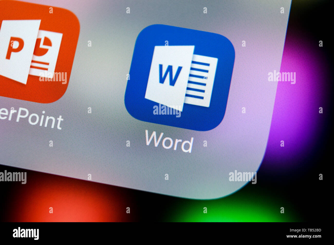 Ms word screen hi-res stock photography and images - Alamy