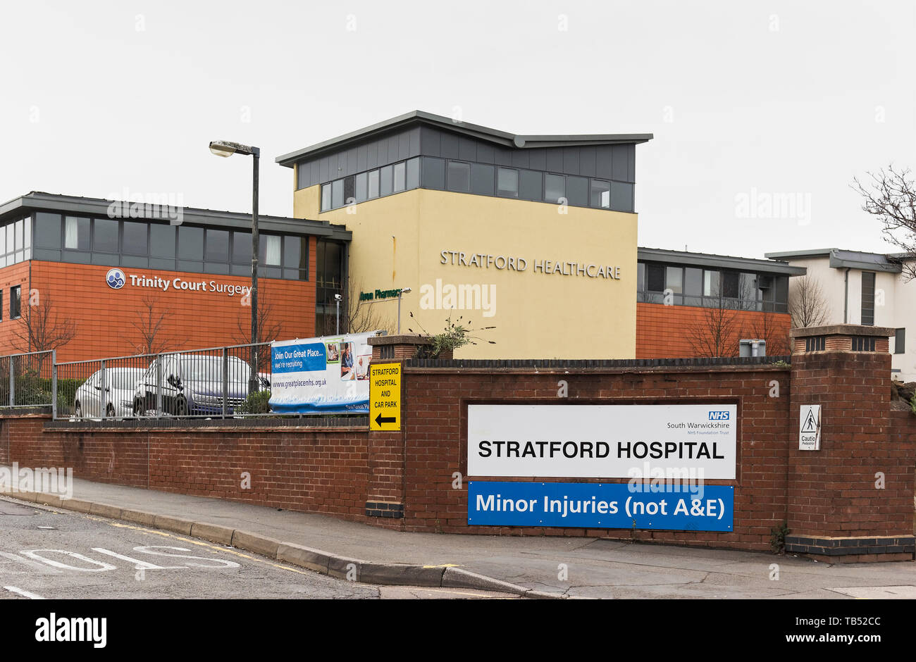 Stratford Hospital at Stratford upon Avon, UK Stock Photo - Alamy