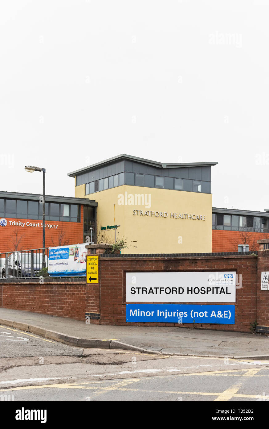 Stratford Hospital at Stratford upon Avon, UK Stock Photo - Alamy