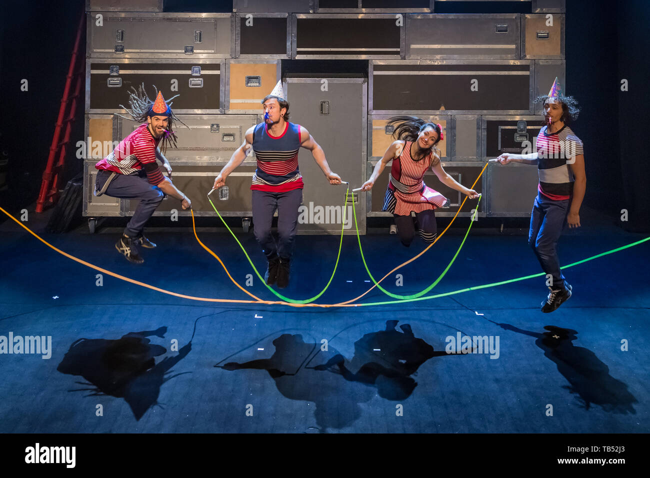 FLIP Fabrique perform Transit. Renowned circus troupe from Canada ...