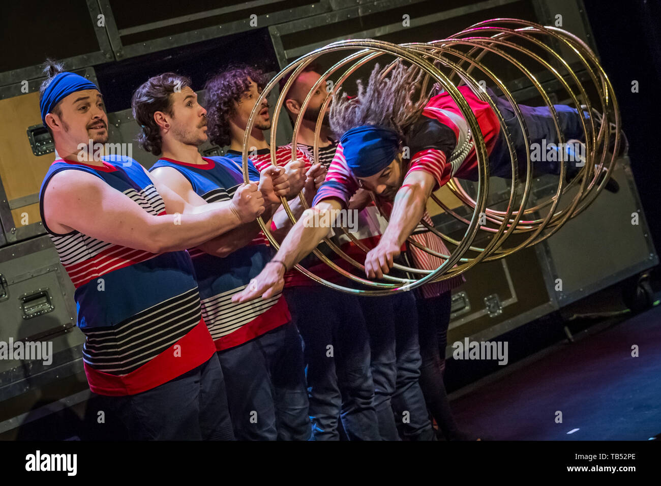 FLIP Fabrique perform Transit. Renowned circus troupe from Canada ...