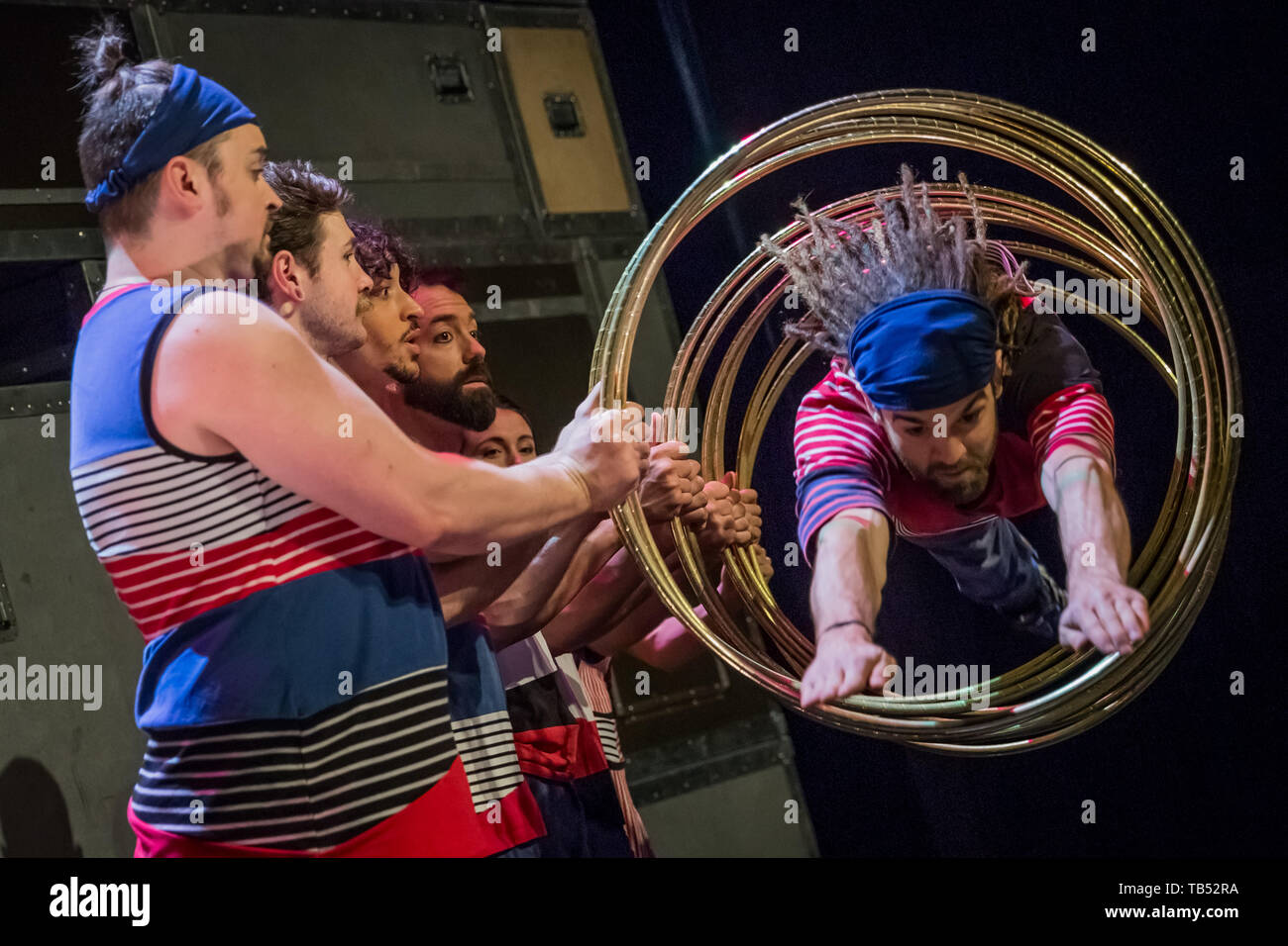 FLIP Fabrique perform Transit. Renowned circus troupe from Canada ...