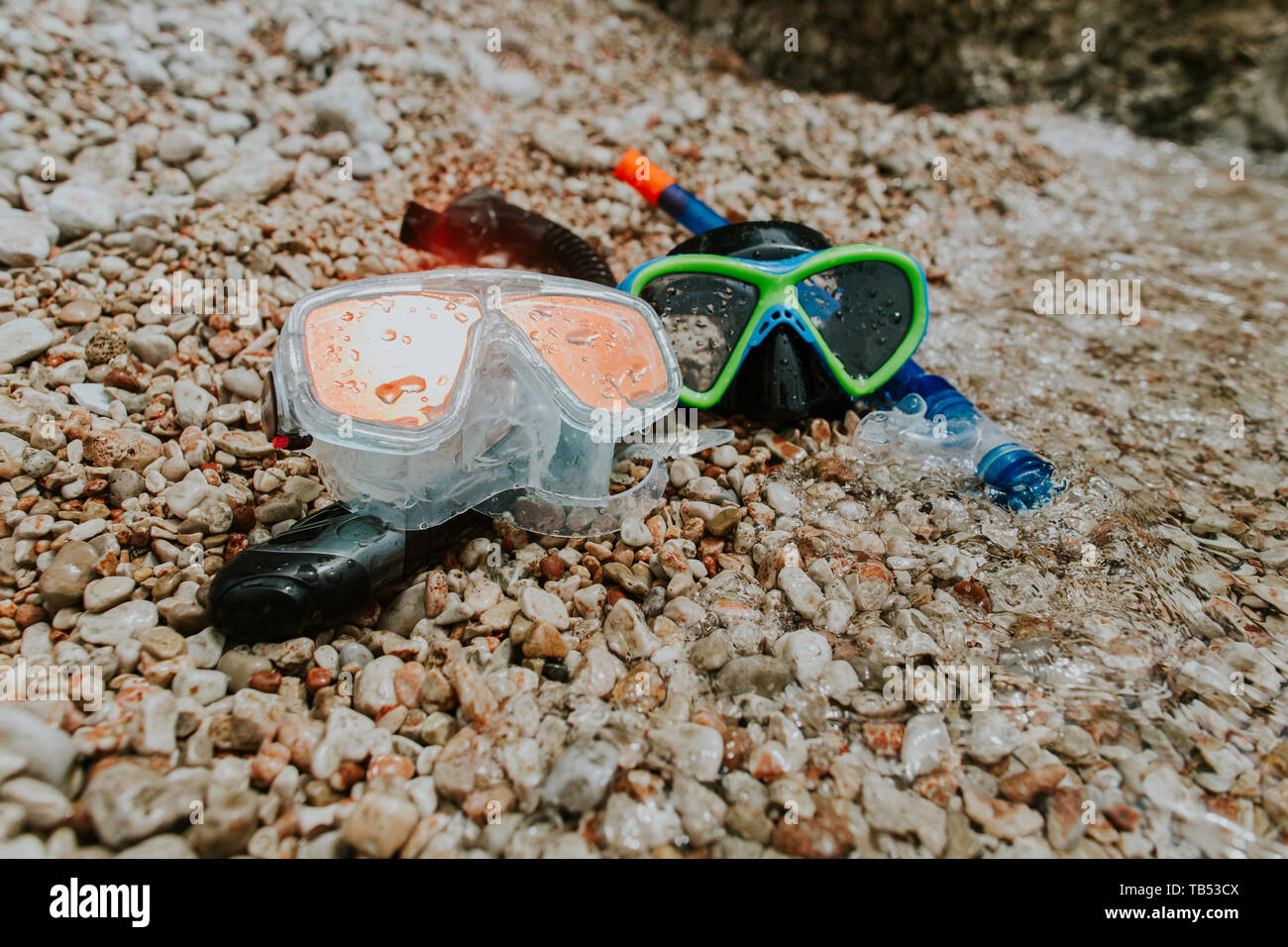 Diving masks hi-res stock photography and images - Alamy