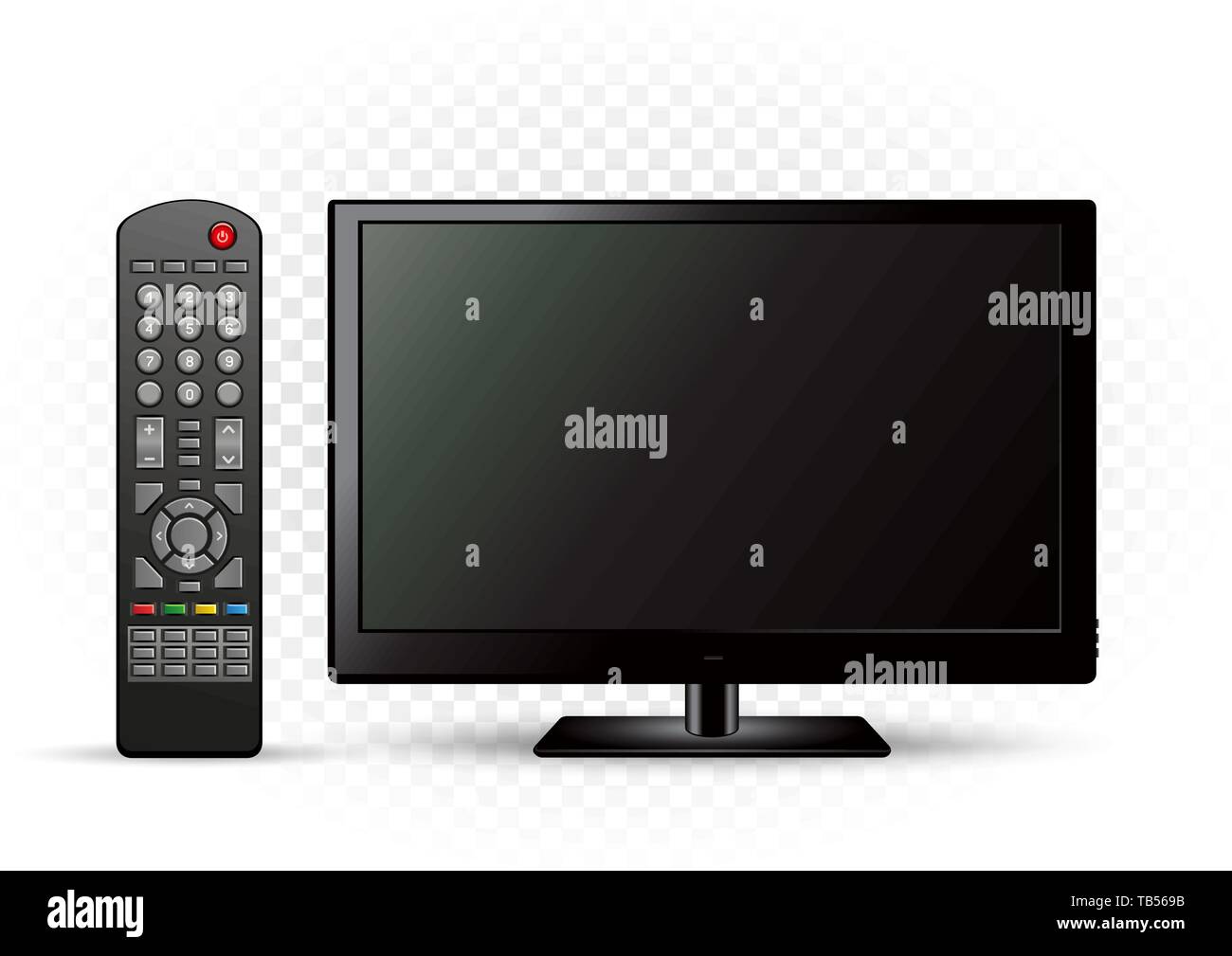 Black tv remote hi-res stock photography and images - Alamy