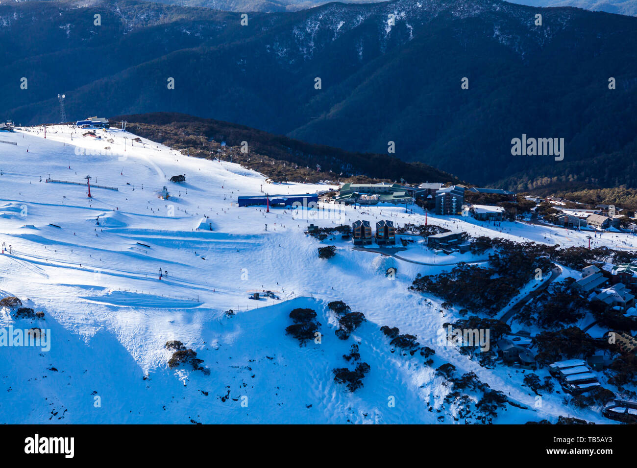 Snow mount buller australia hi-res stock photography and images - Alamy
