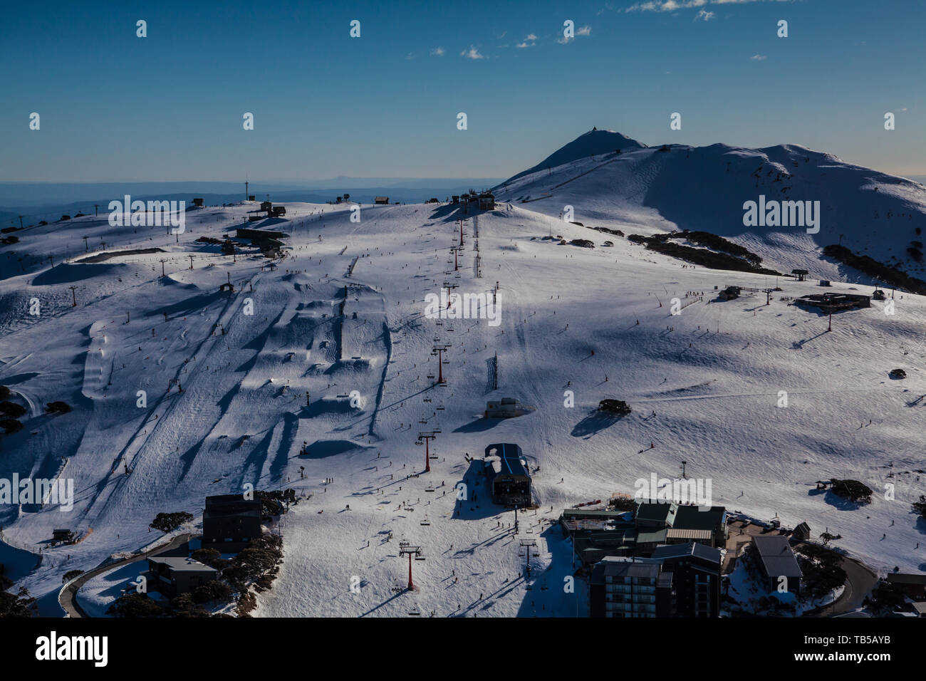 Mount Buller ski fields in Victoria after record snow falls, Australia ...