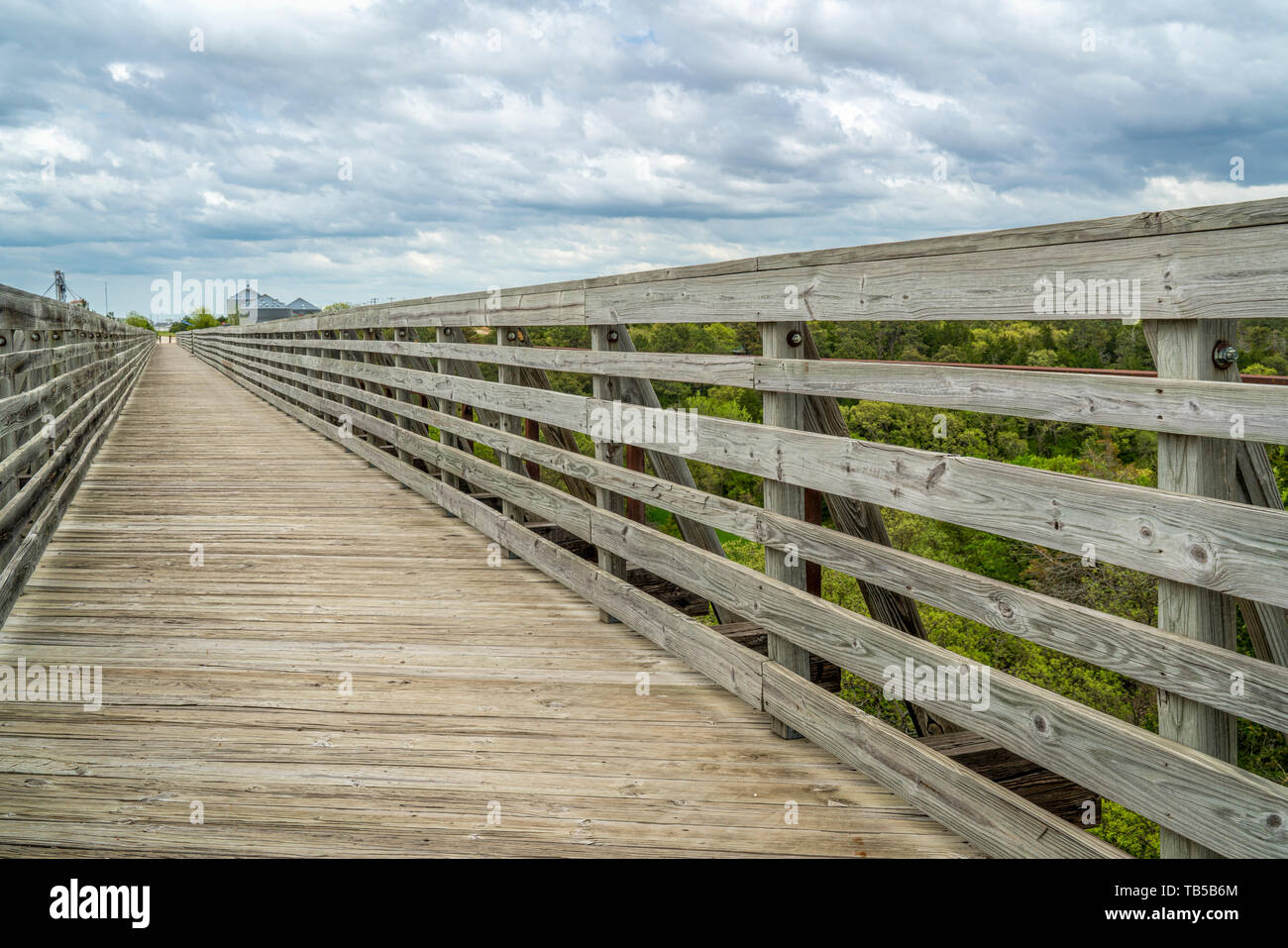 multi-use recreational Cowboy Trail in northern Nebraska - a long ...