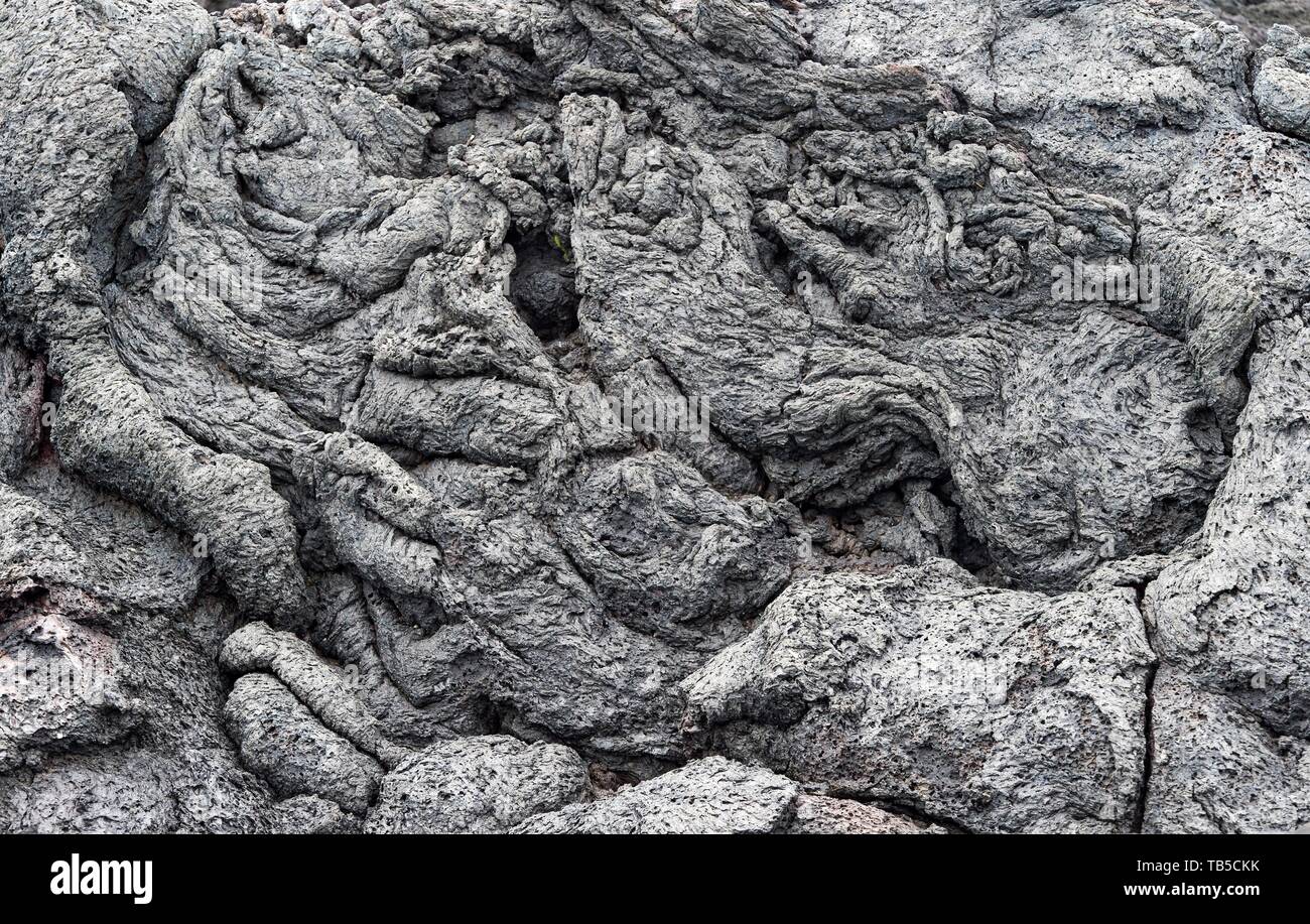 Pahoehoe-Lava structures, Isabela Island, Galapagos Islands, Ecuador ...