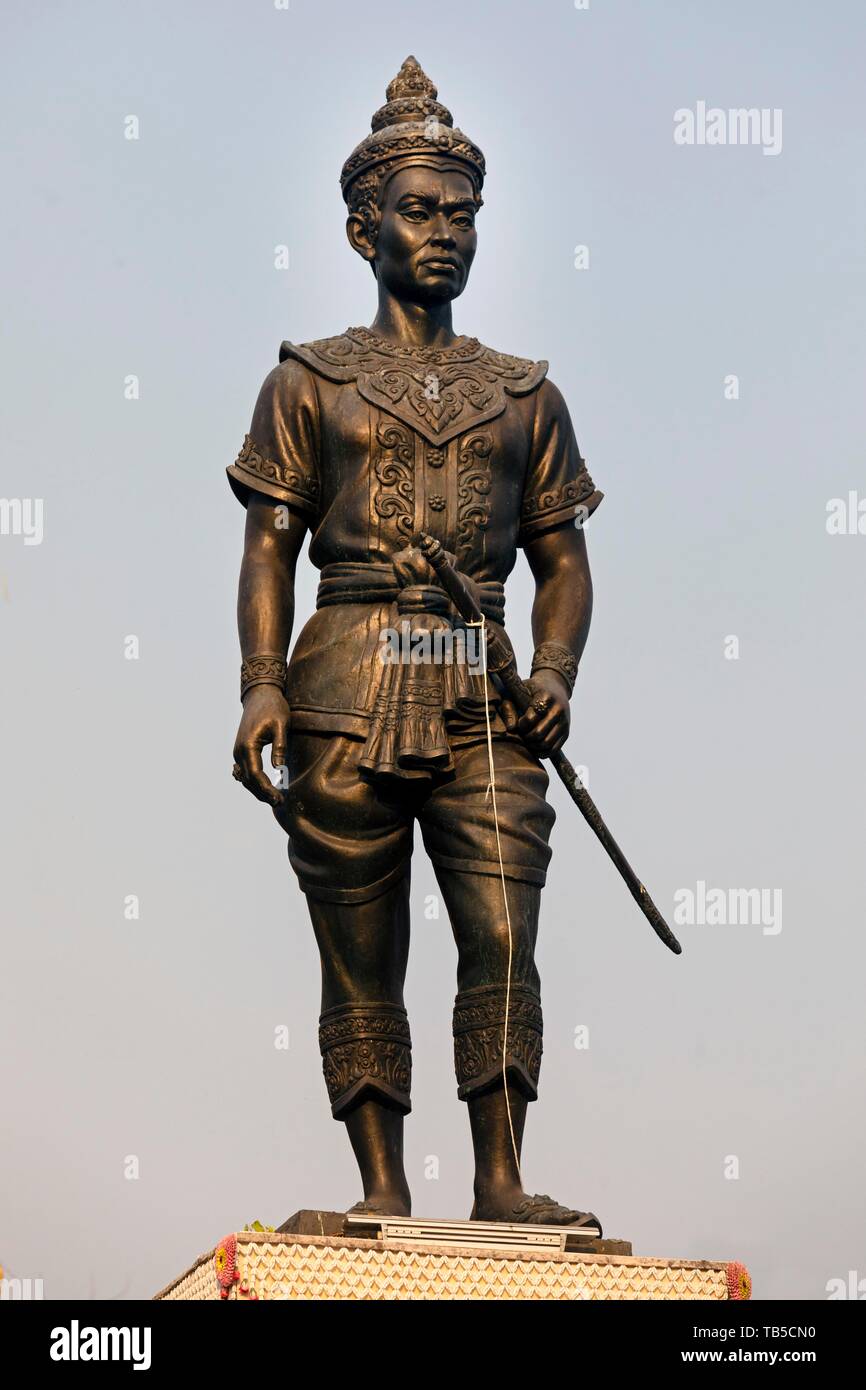 Monument of King Mangrai, Mengrai Monument, Chiang Rai, Northern ...