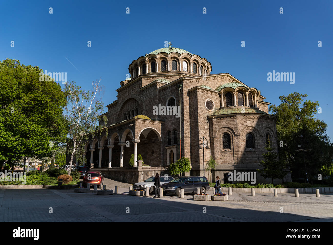 Sofia, Bulgaria - May 3, 2019: Holy Sunday Church - St. Nedelya in ...