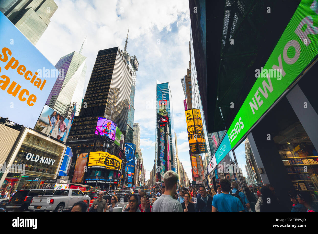 Times Square is an Iconic Street of New York City. Street View, Neon ...