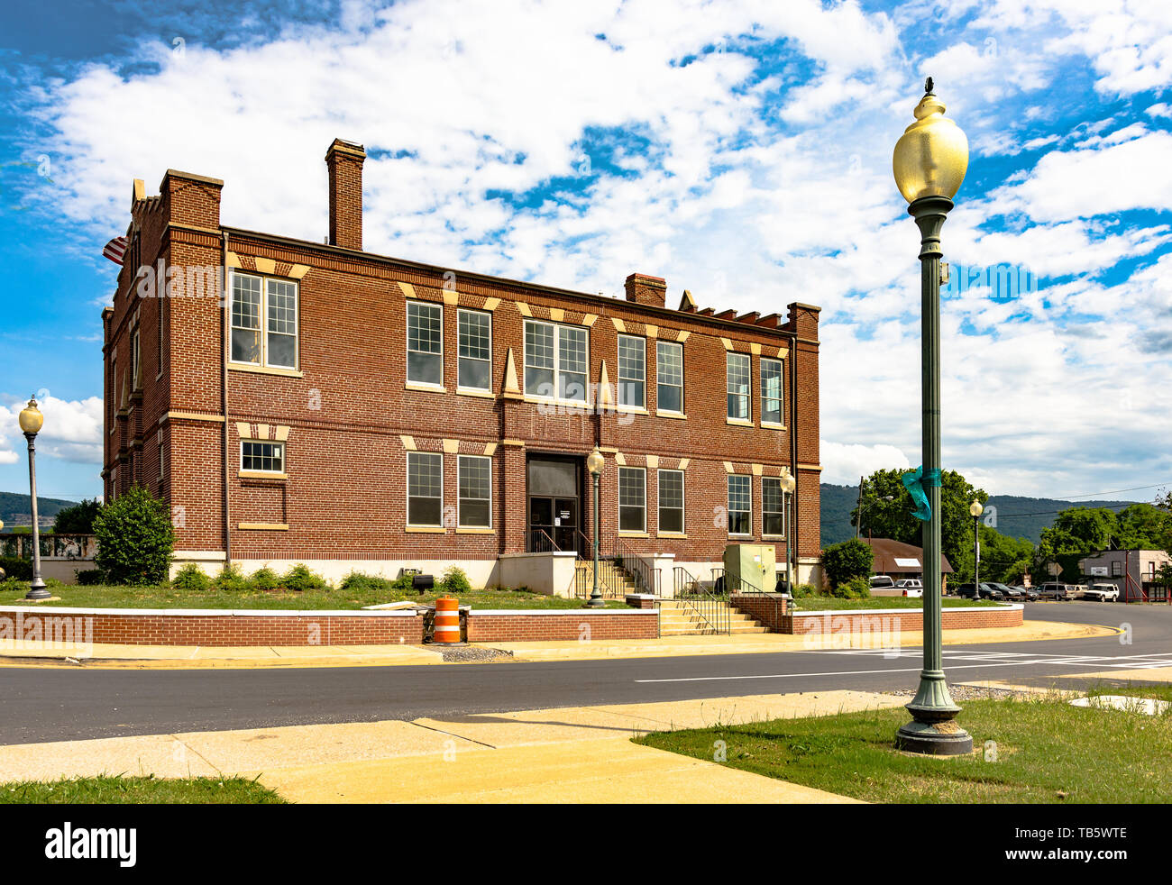 Trenton, Georgia, USA- May 20, 2017: The Old Dade County Courthouse ...