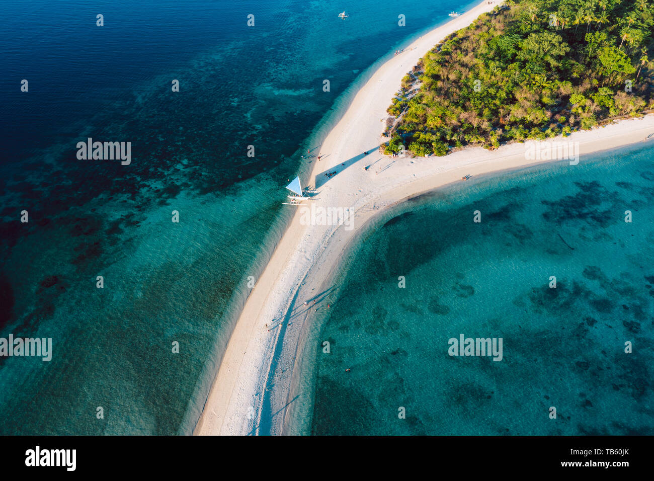 Amazing Bon Bon beach on Romblon island, Philippines Stock Photo - Alamy