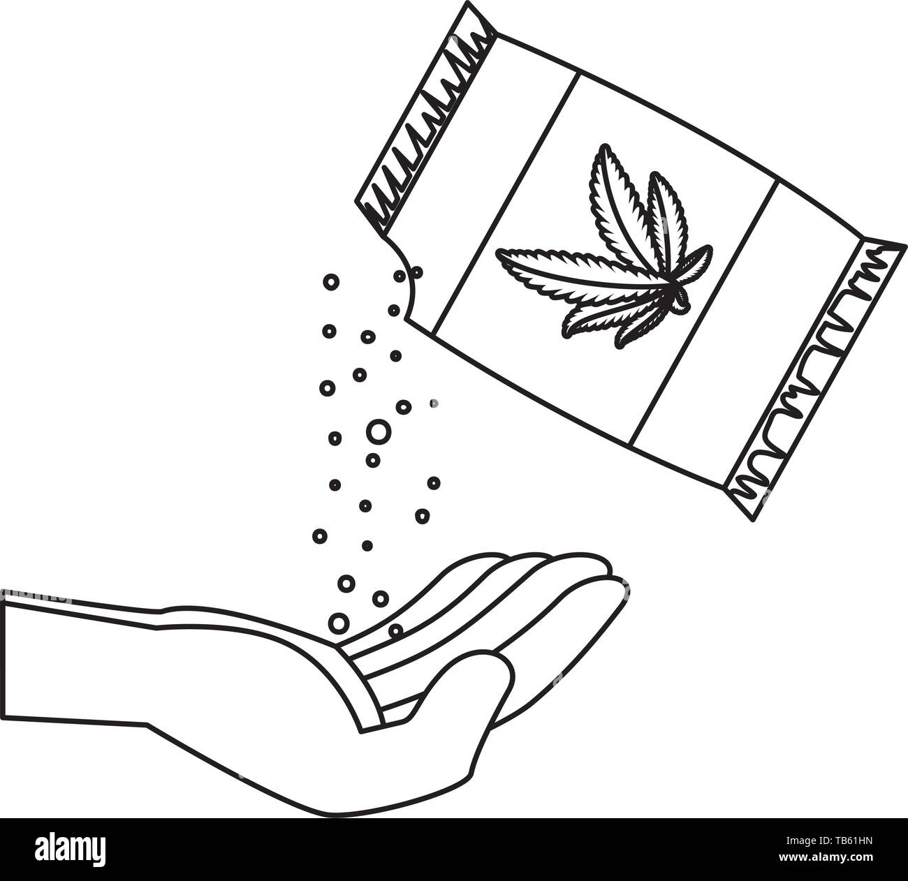 Packing in smoking Stock Vector Images - Alamy