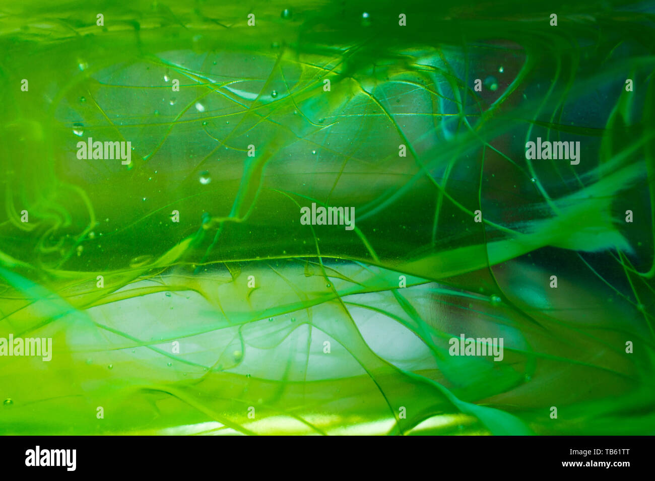 Abstract art with emulsions of oil paint in water Stock Photo - Alamy