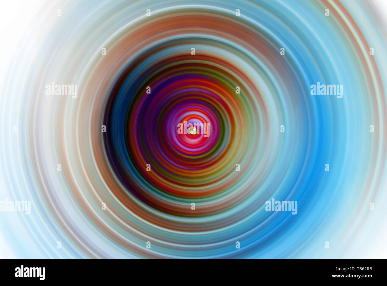 Colour full circle swirl illustration Stock Photo - Alamy