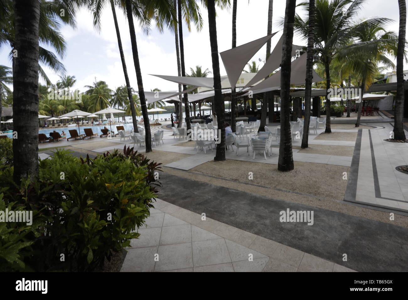 Shandrani Beachcomber Resort & Spa Stock Photo - Alamy
