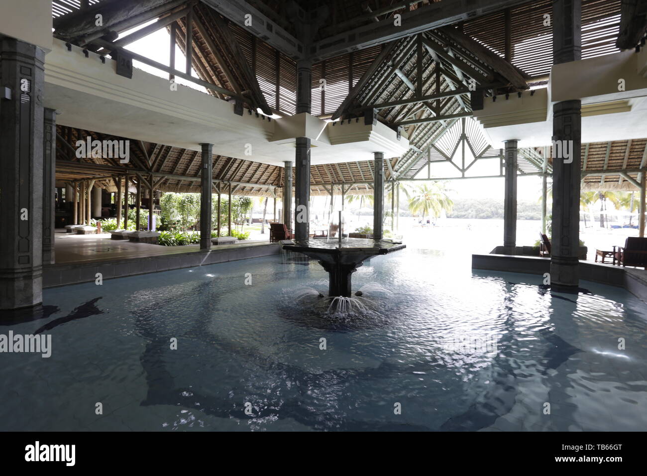 Shandrani Beachcomber Resort & Spa Stock Photo - Alamy