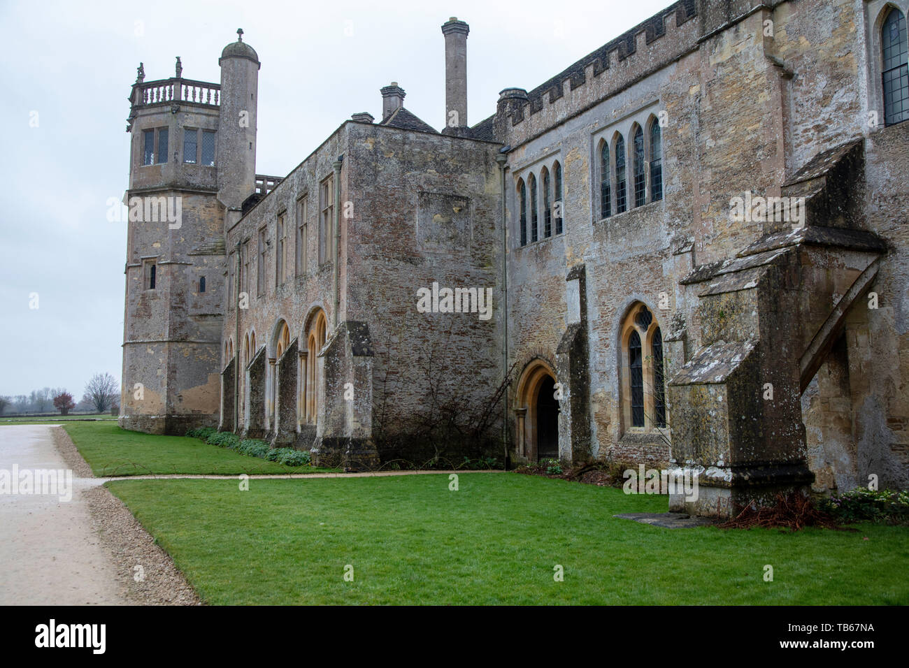 Lacock Abbey, Wiltshire, UK Stock Photo - Alamy