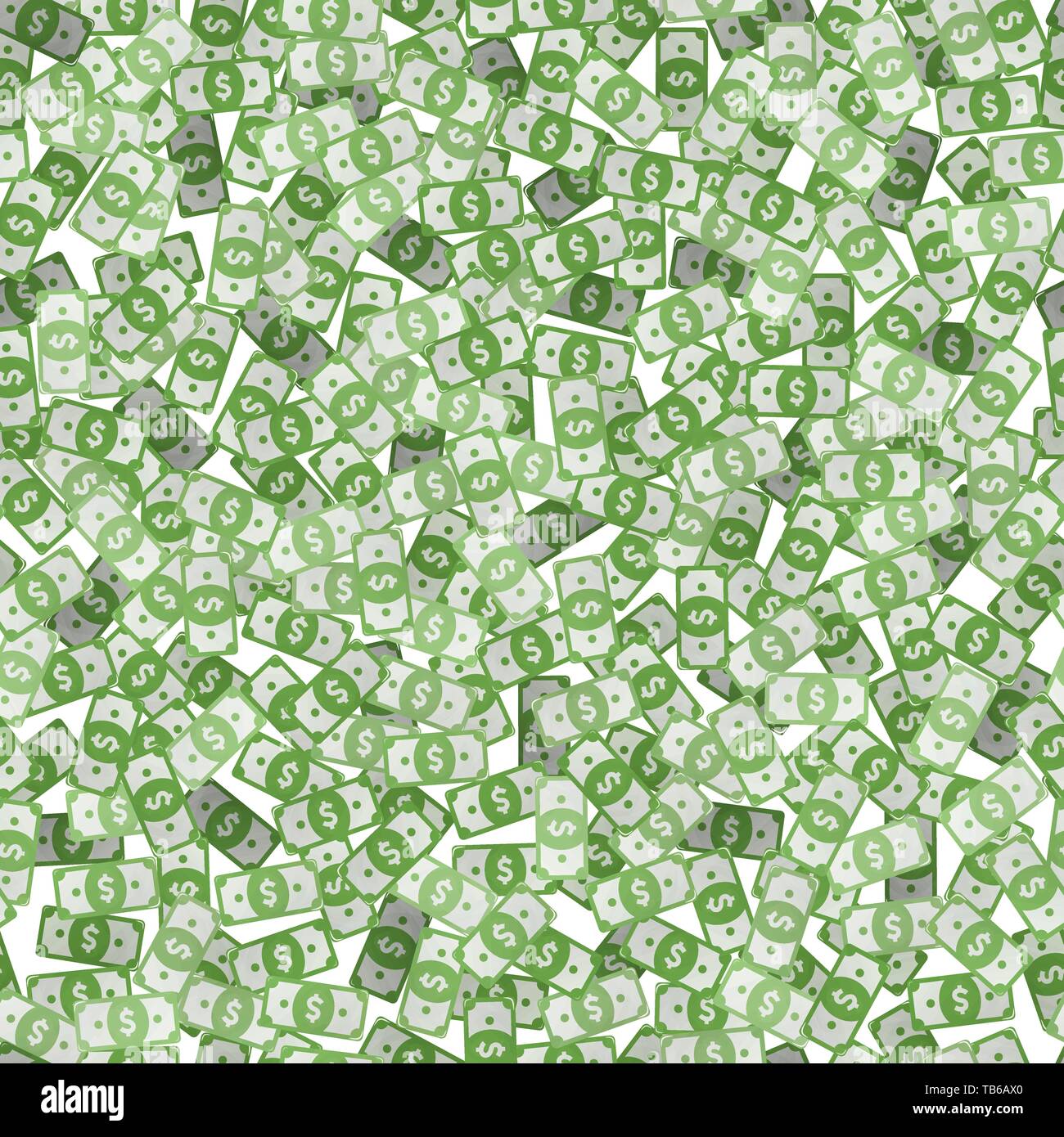 Dollar seamless pattern background. Vector illustration wallpaper. Currency design Stock Vector ...