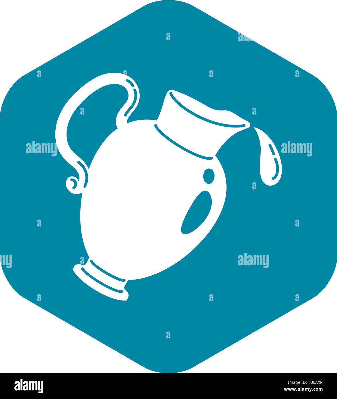 Wine jug icon, simple style Stock Vector Image & Art - Alamy