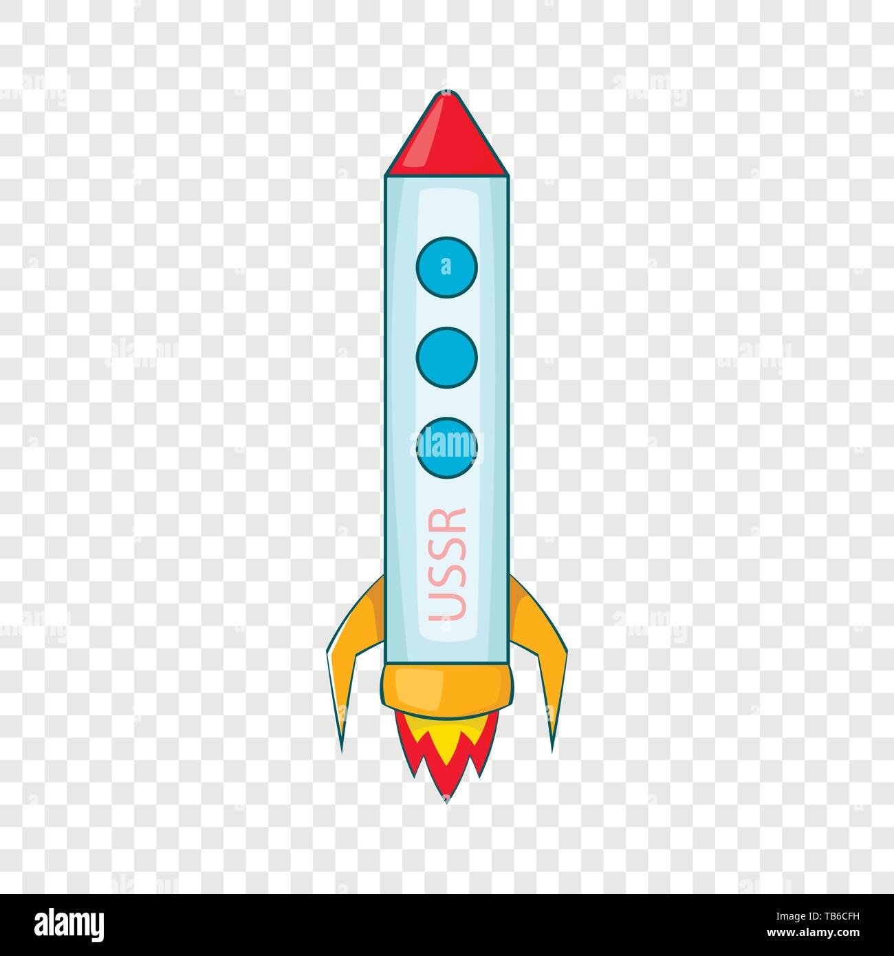 Rocket icon, cartoon style Stock Vector Image & Art - Alamy