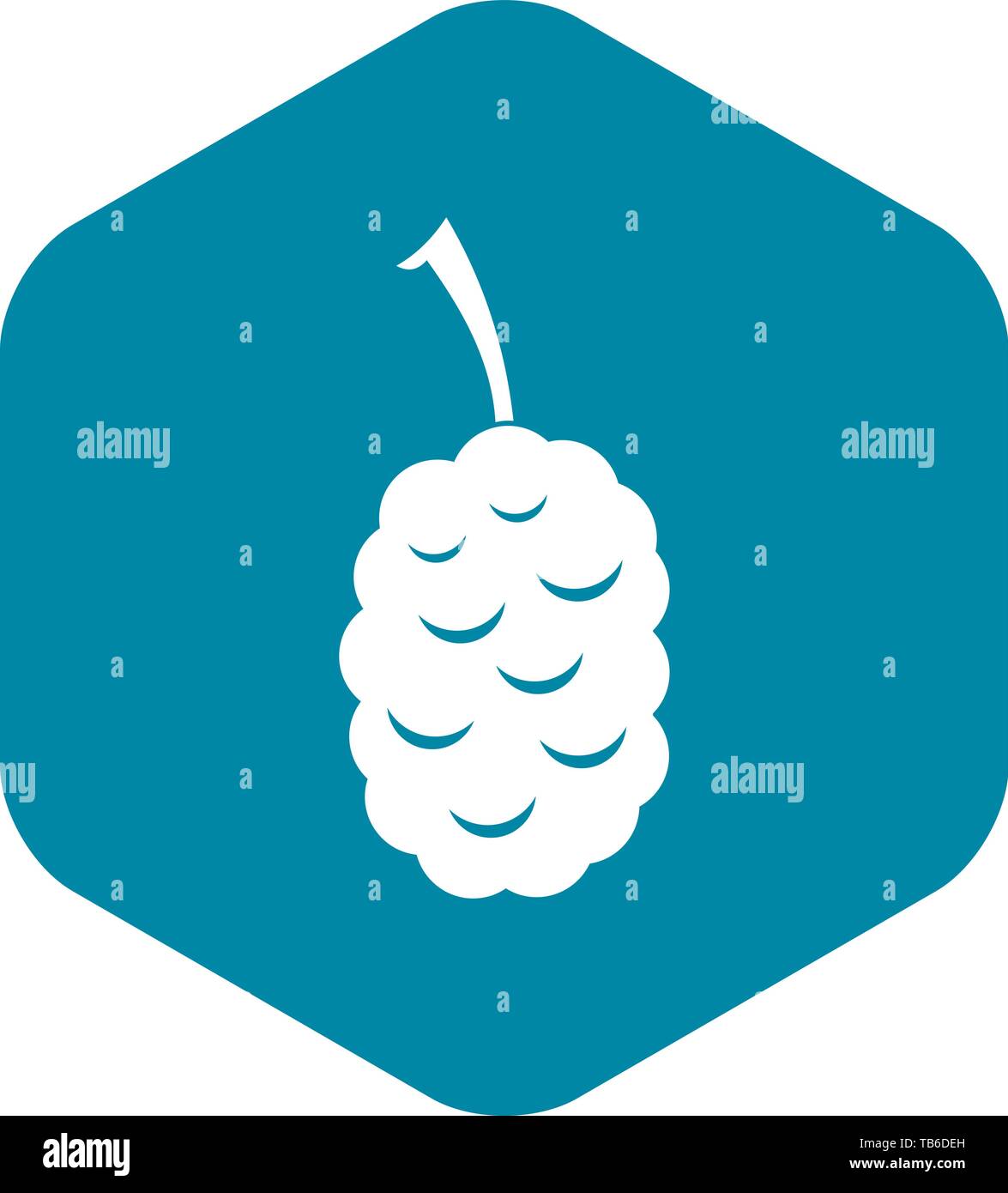 Fruit of mulberry icon, simple style Stock Vector Image & Art - Alamy